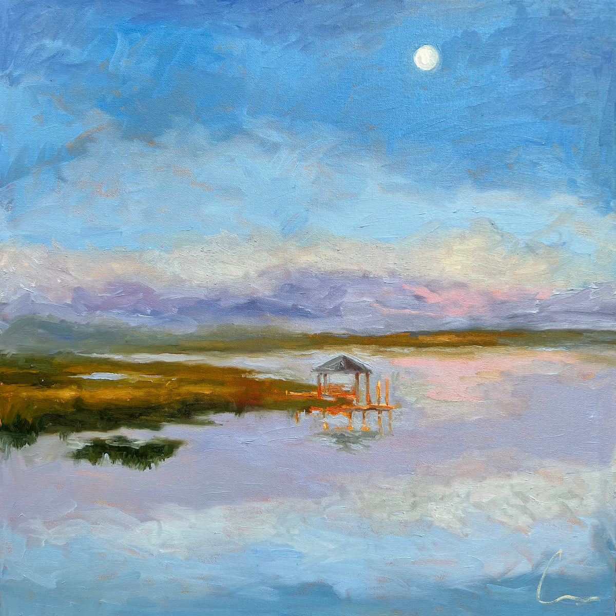 Moonlit Marsh PRINT – Jordan Connelly Studio