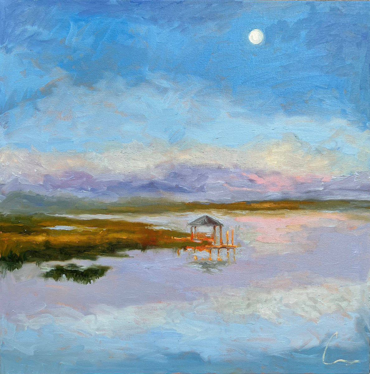 Moonlit Marsh PRINT – Jordan Connelly Studio