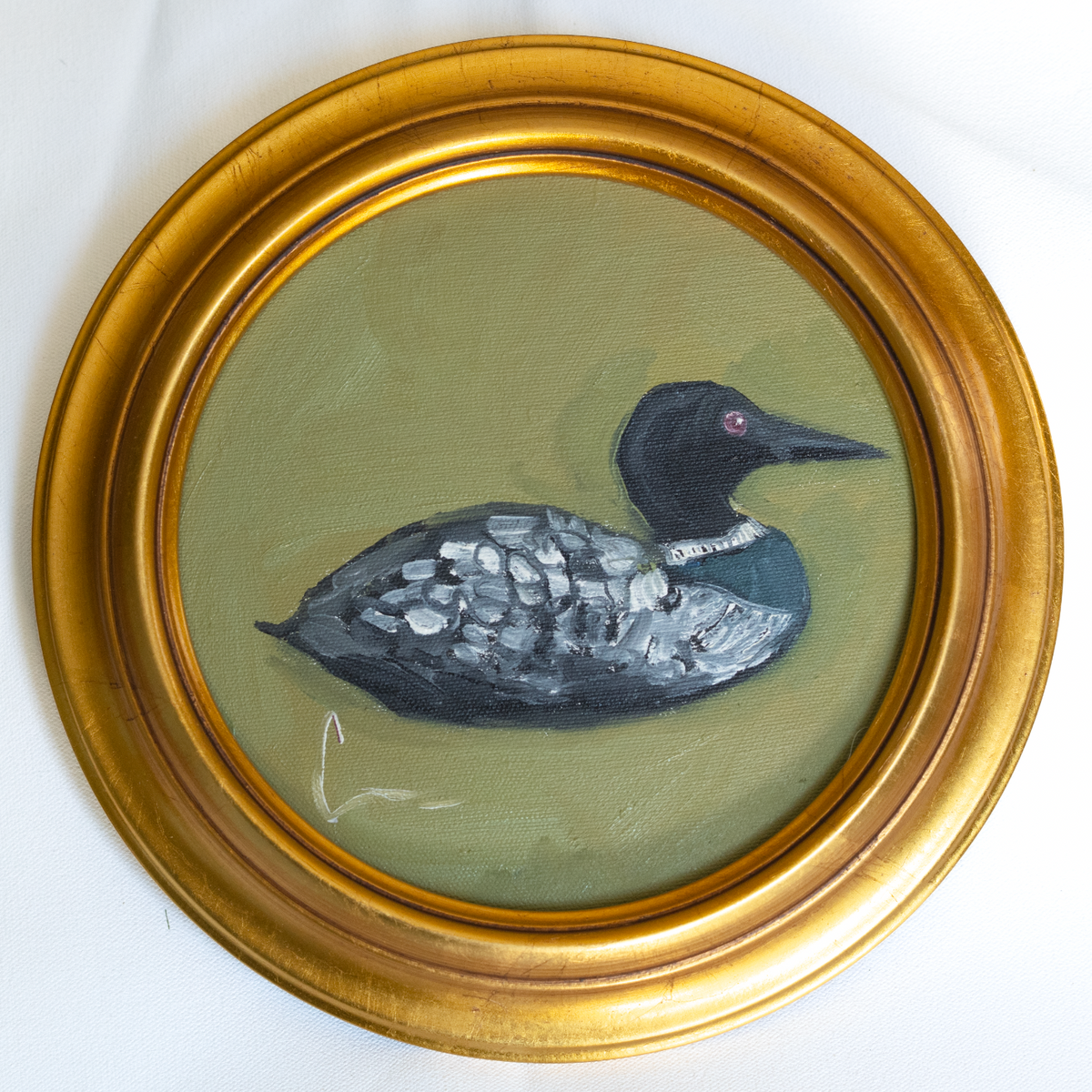 Loon 8x8 (Comes Framed) – Jordan Connelly Studio