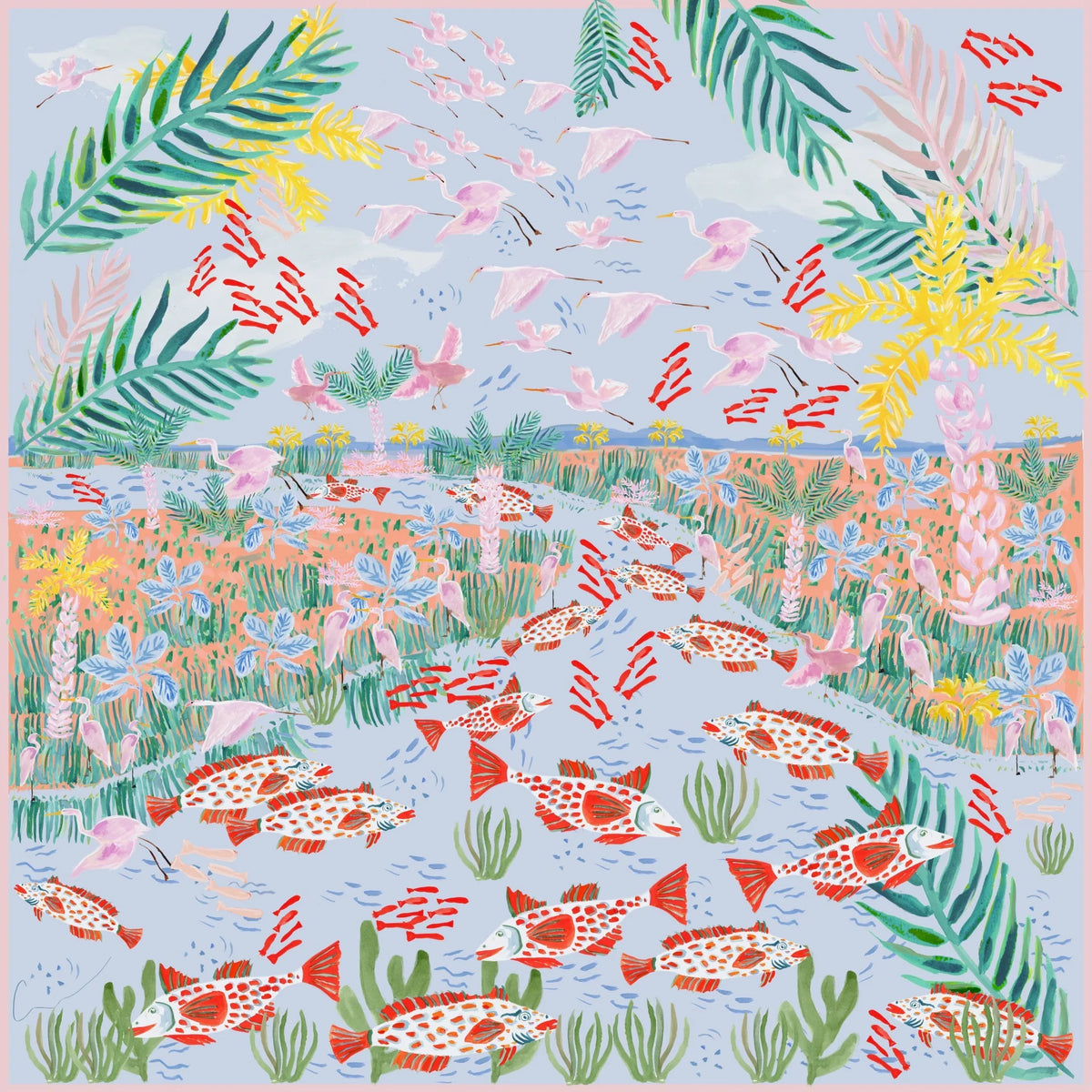 Marsh Party PRINT – Jordan Connelly Studio